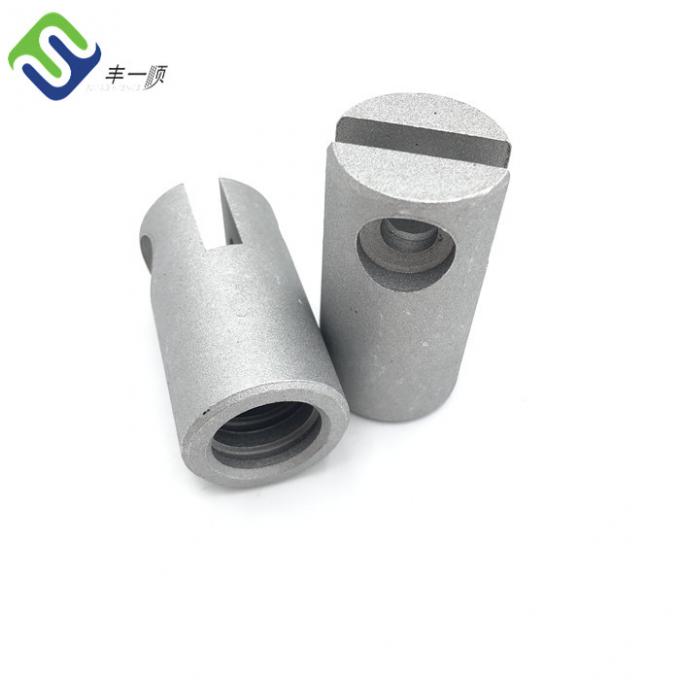 Climbing Net Playground Rope Connector 16mm Aluminium 6063 Rope Buckles
