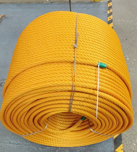 6 Strand 16mm*500m Steel Core PP Combination Playground Rope For Kids ...