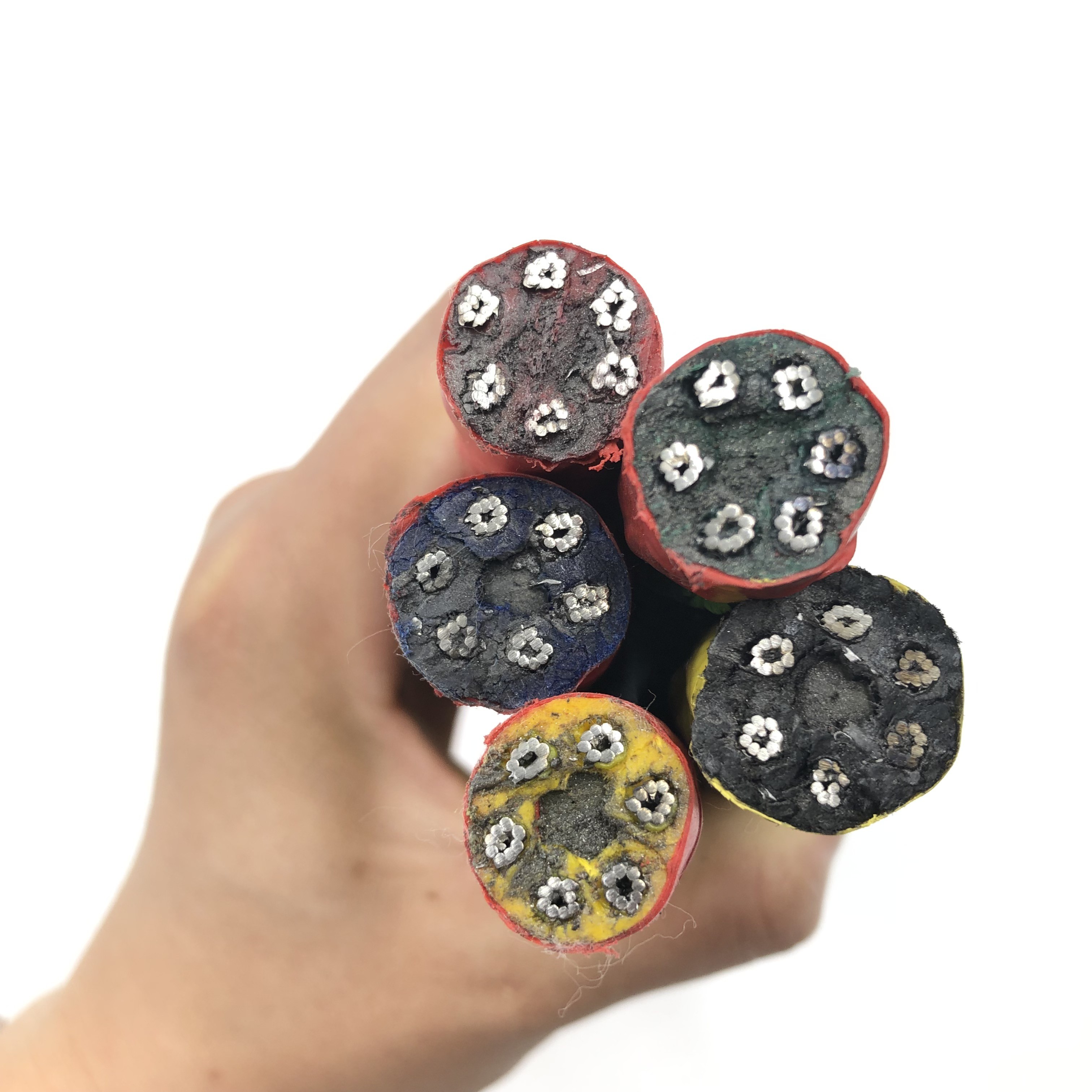 18mm Playground Wire Steel Core Rope 6 Strand Polypropylene Combination