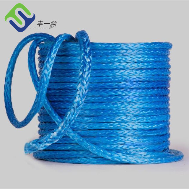 60mm Ultra High Molecular Weight Polyethylene Rope 12 Strand MBL ...