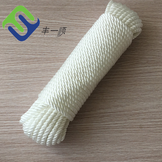 Marine 3 Strand Nylon Anchor Rope Polyamide Twisted Nylon Twisted Cord